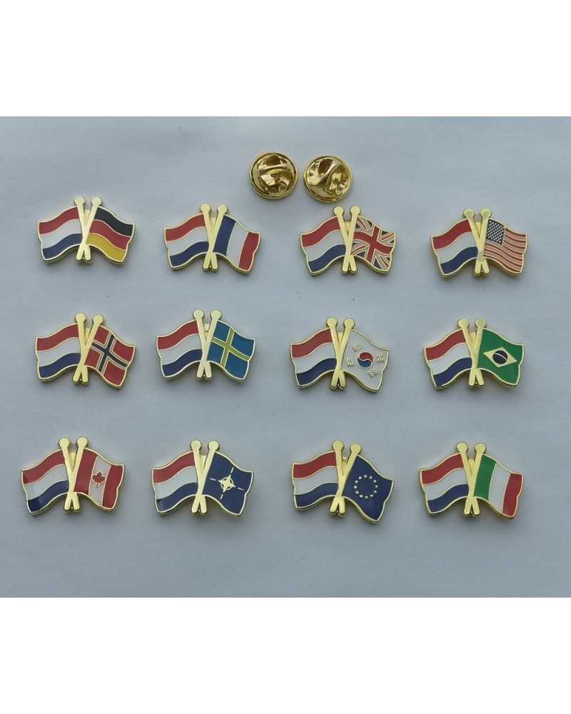 Netherlands Flag Pin & Netherlands Flag Combinations